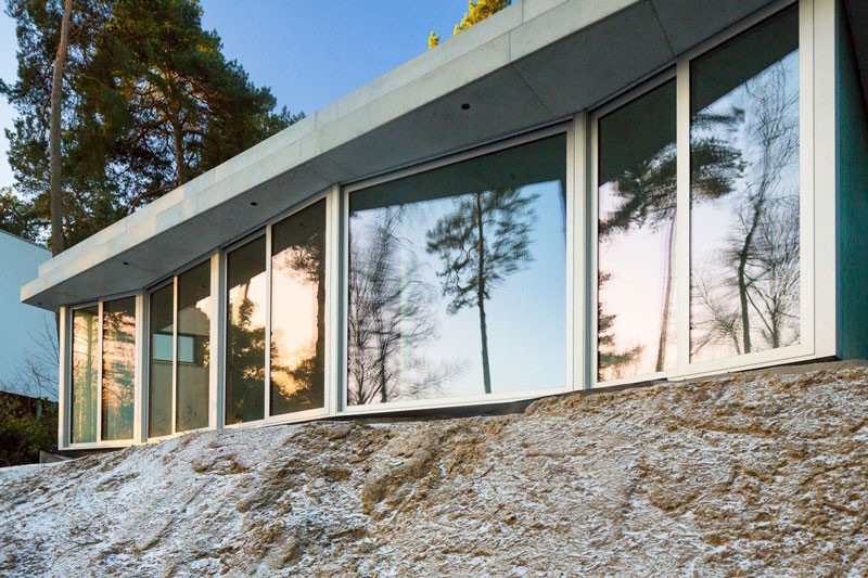 Aluminiumfenster für schlanke Rahmenansichten und hohe Stabilität